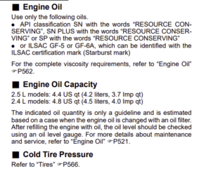 2023 Subaru Outback Oil Capacity | EnginesWork